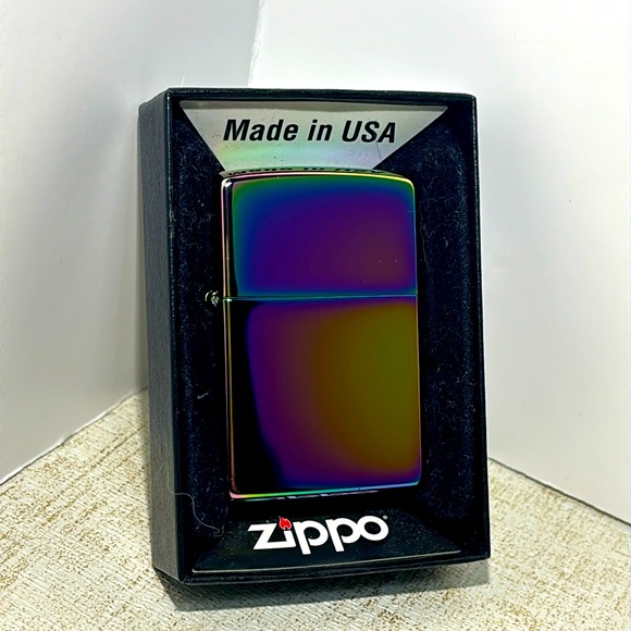 Zippo | Accessories | Vintage Zippo Lighter Classic Spectrum 51 Brass ...